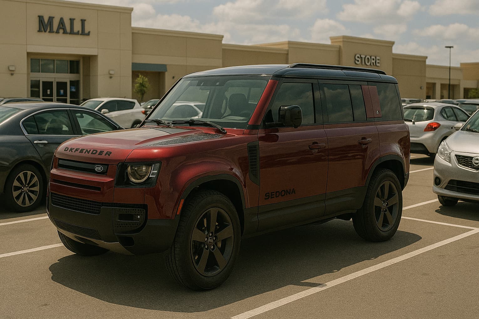 Import Land Rover Defender to Canada